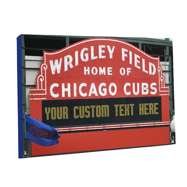 Chicago Cubs Sign - Etsy