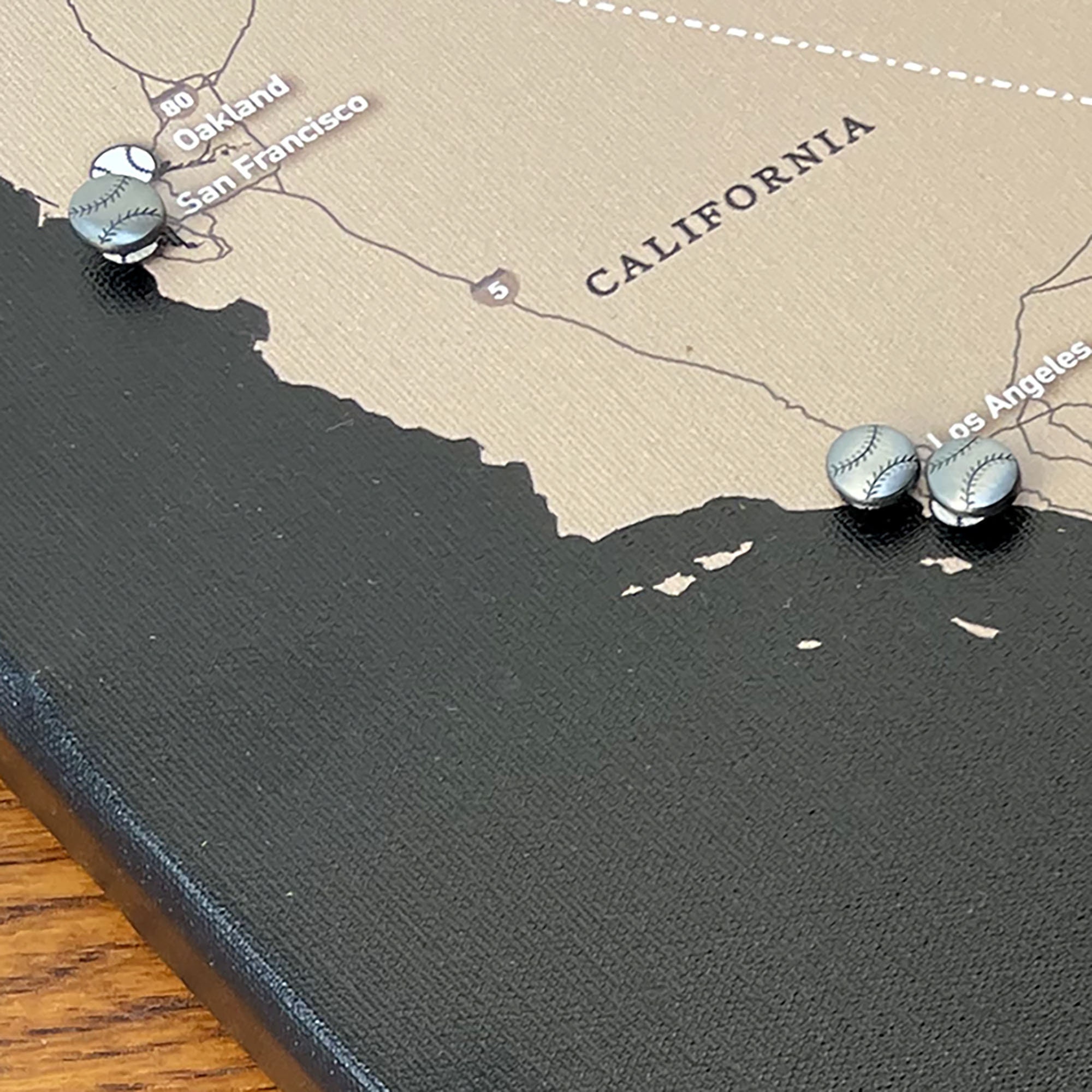 Metal Push Pins Travel Map Markers You Choose Mix and Match | Etsy