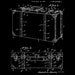 Travel Suitcase Patent Art on Canvas. Framed Stretched & - Etsy