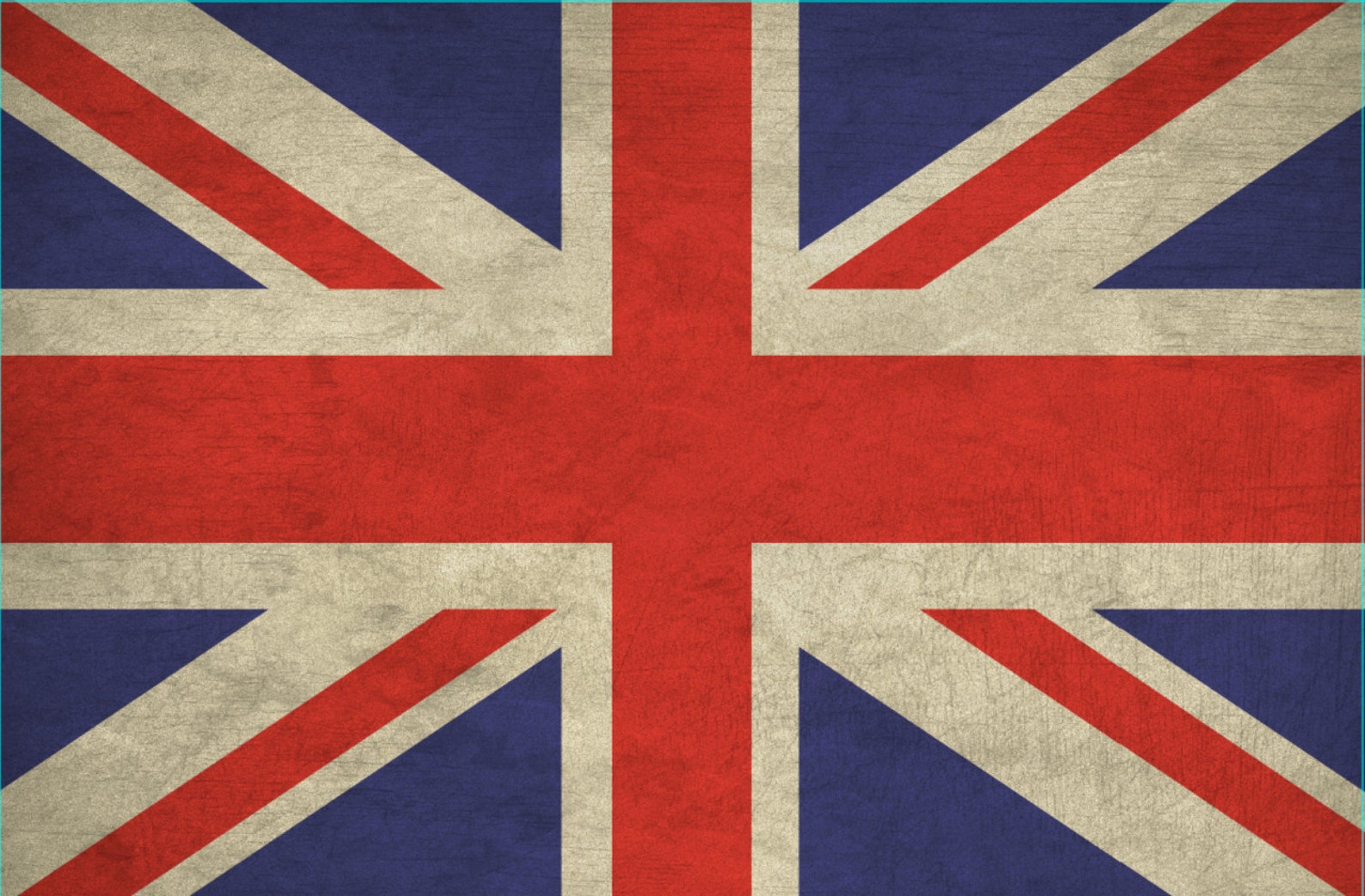 Great Britain Flag 3 Panel Set. Vintage Art Large Canvas - Etsy