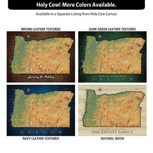 GREY Oregon Push Pin Map, Personalized Oregon Map, Upscale Canvas Art ...