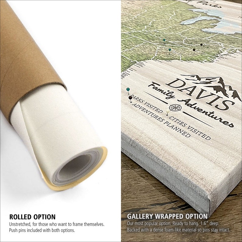 Black Push Pin Travel Map World Custom Push Pin World Map | Etsy