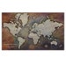 World Map With Your Logo, AIRBNB Personalized Map, Use Push Pins to ...
