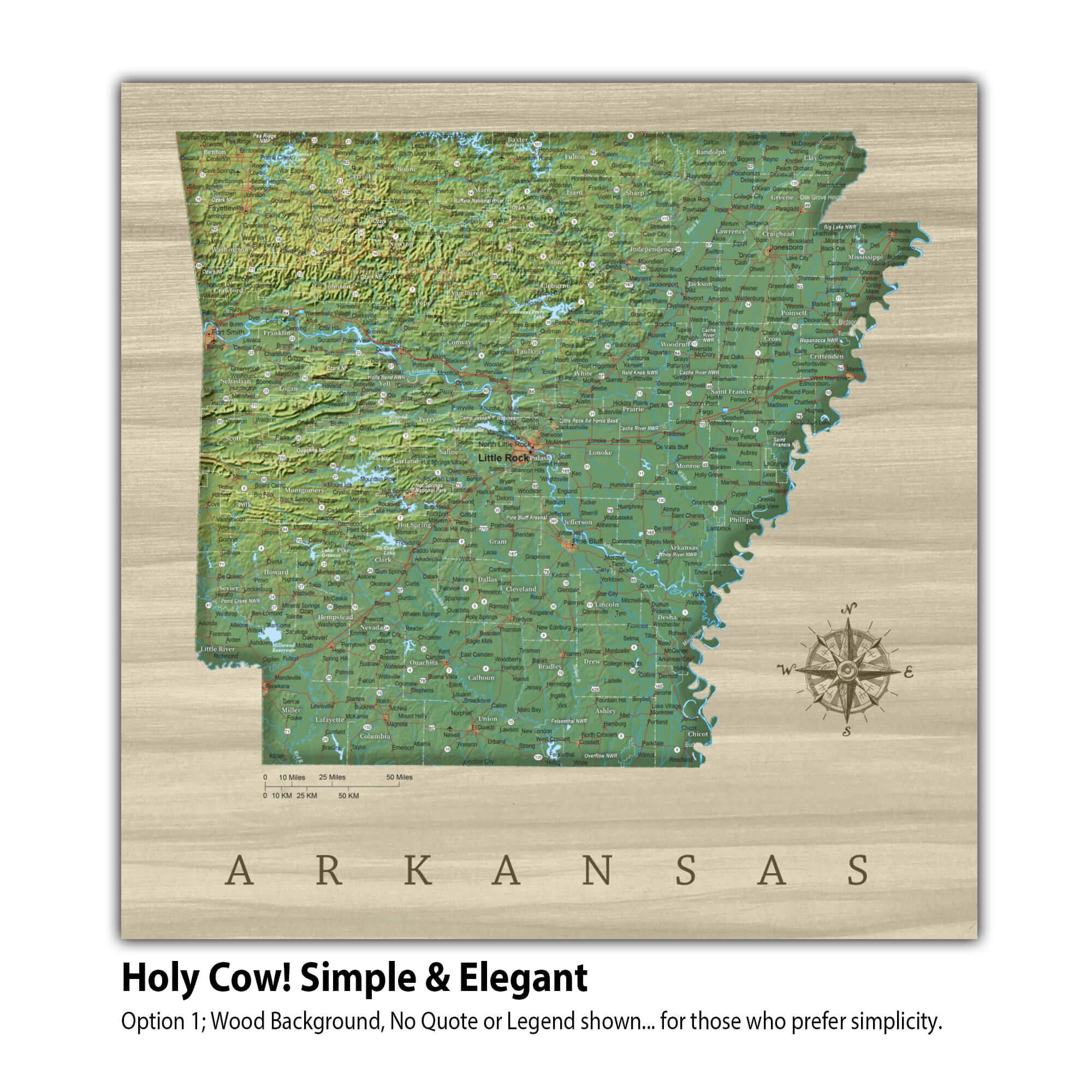 Arkansas Push Pin Map, Personalized Arkansas State Map for Office ...