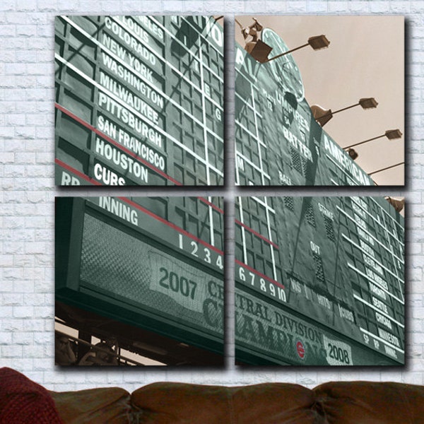 Wrigley Field Scoreboard - Etsy