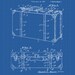 Travel Suitcase Patent Art on Canvas. Framed Stretched & - Etsy