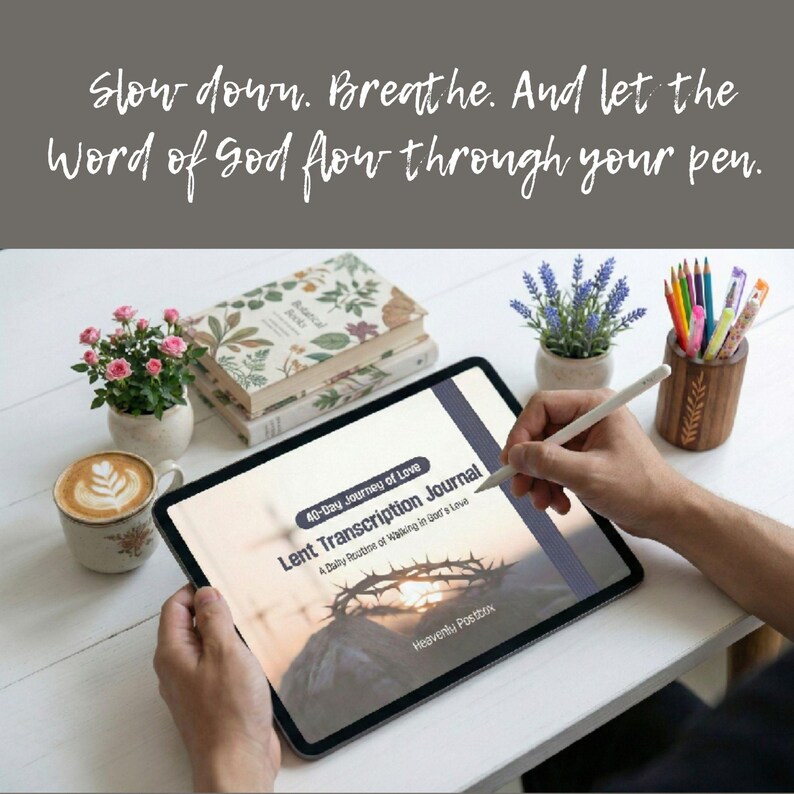 2026 Lent Digital Bible Journal | 40-day Agape Love Journey (ESV, PDF ...