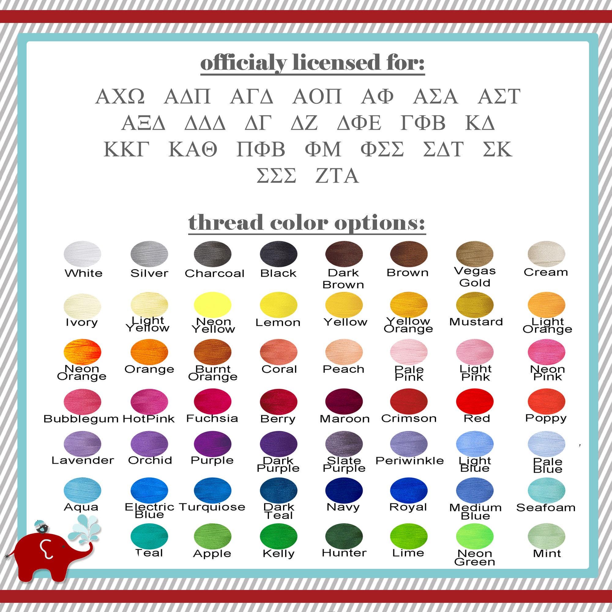 Phi Mu Embroidered Crewneck Sweatshirt, Pullover Crew Neck Sweater ...