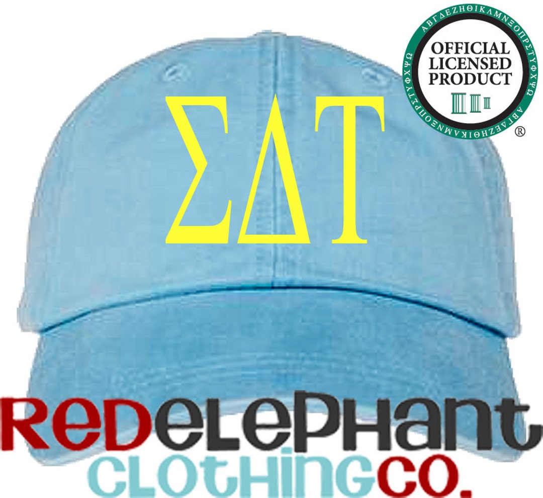 Sigma Delta Tau Hat, Low Profile Baseball Cap, Sorority Rush Week Bid ...