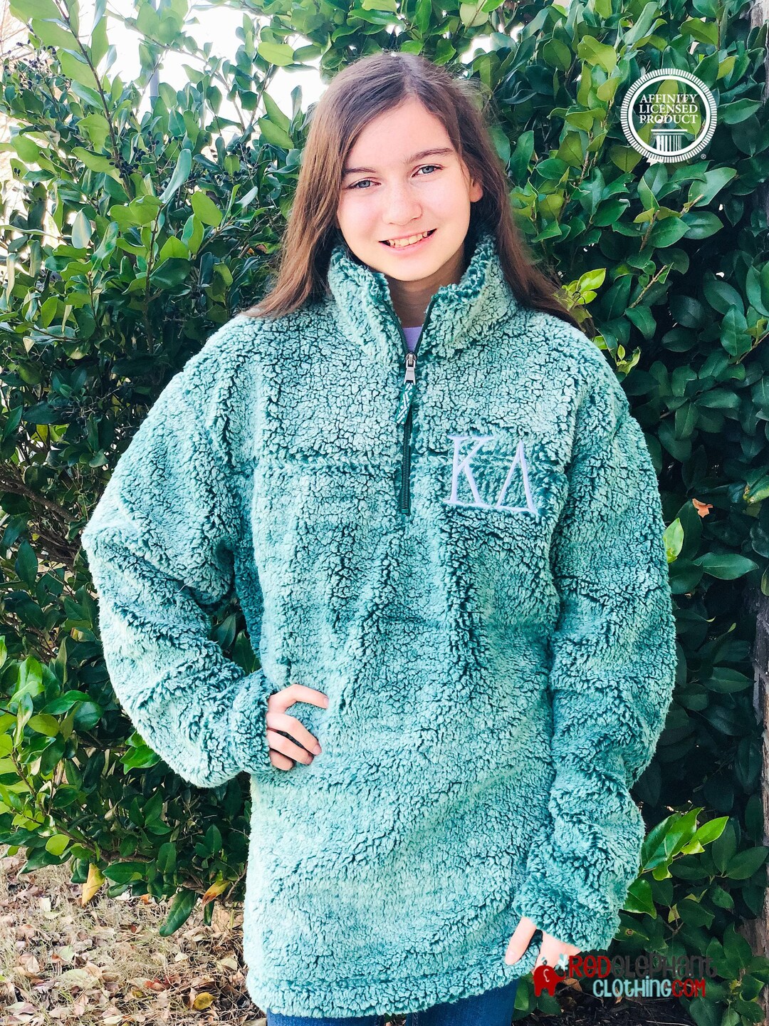 Kappa Delta Sherpa, Sorority Sherpa, Monogram Pullover, Monogram Zip ...