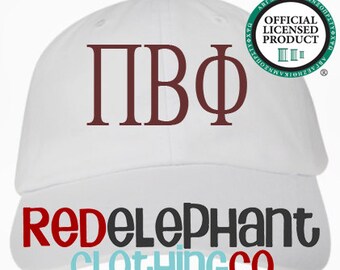 Pi Beta Phi Greek Only Sorority Baseball Cap Custom Color Hat and ...