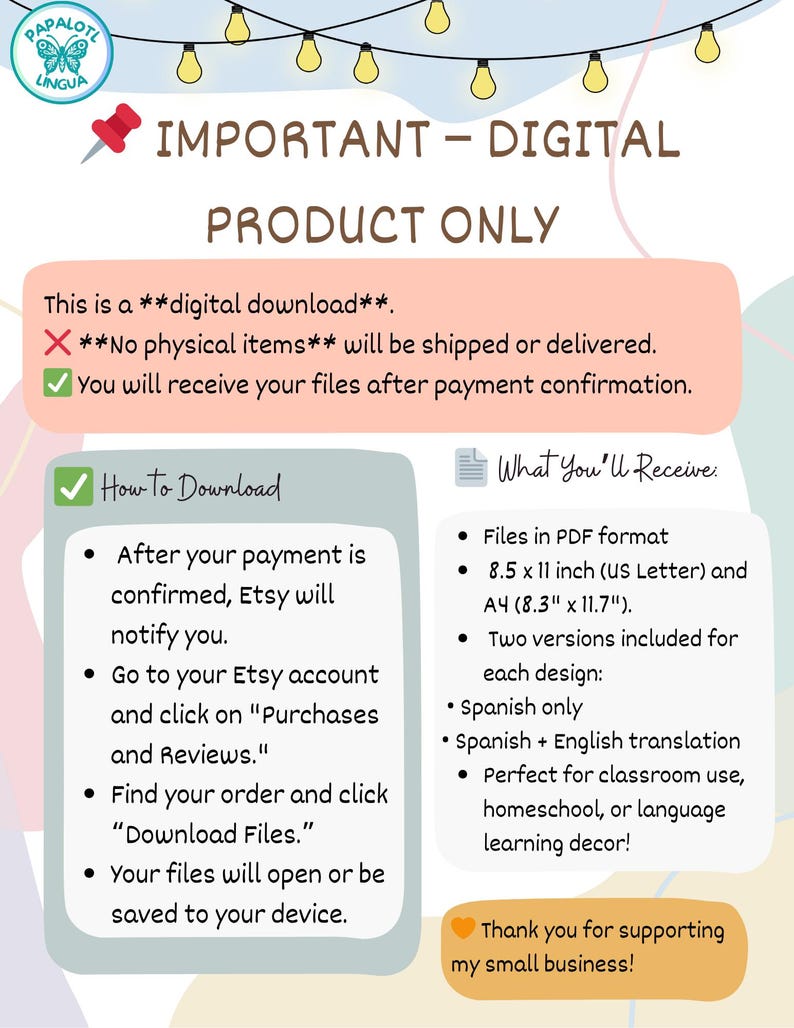 Spanish Pronouns Printable Posters | Spanish Classroom Decor | Digital ...