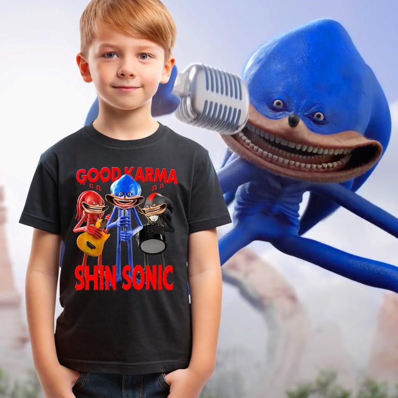 Shin Sonic - Etsy