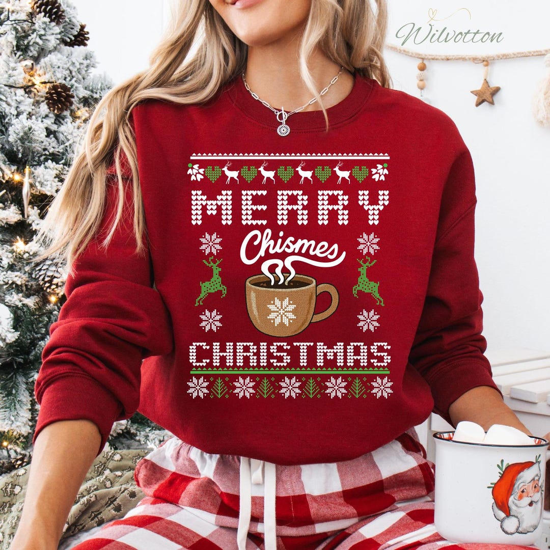 Chisme Latino Christmas Sweater | Noche Buena Holiday Pullover - Etsy