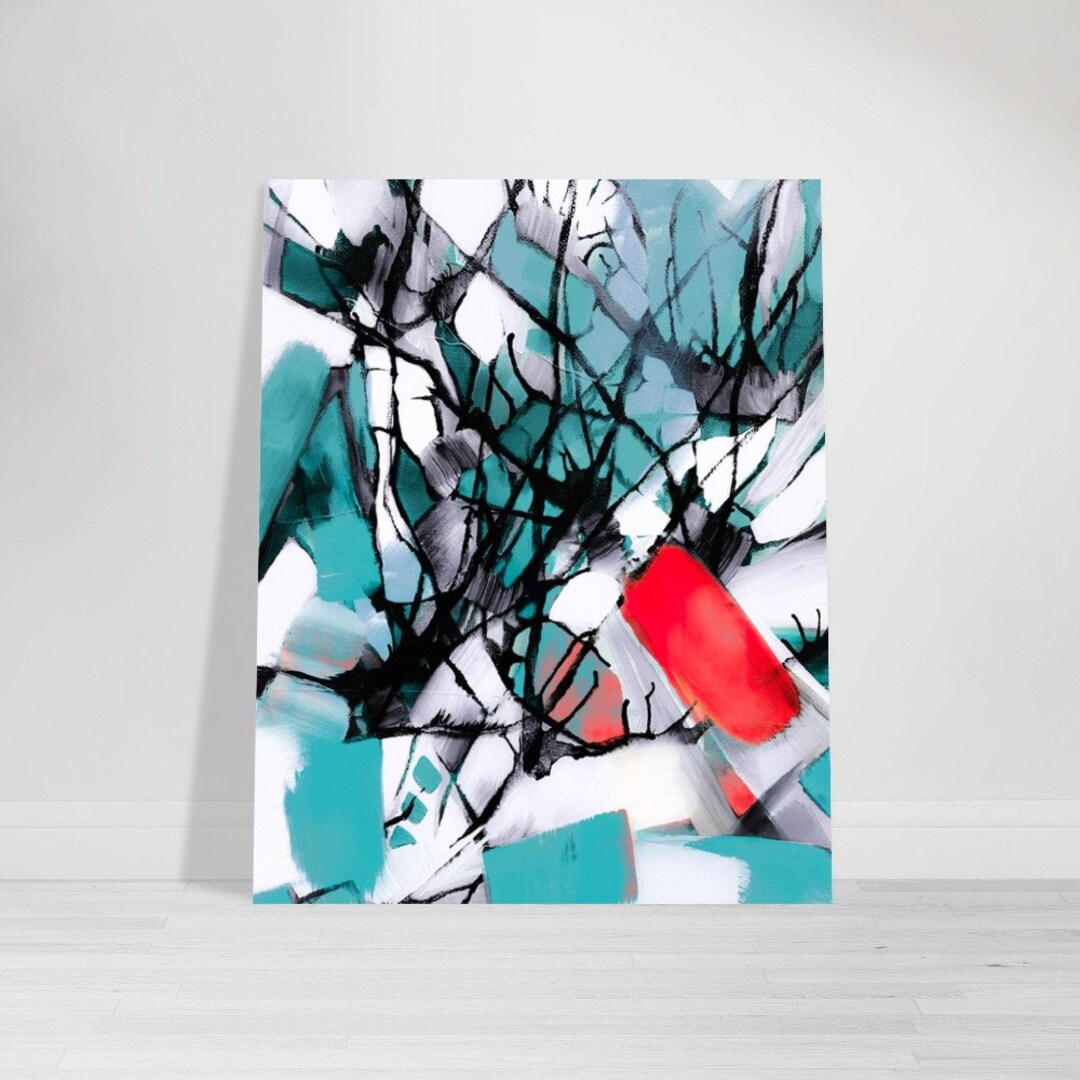 Abstract Sustainable Poster - Premium Matte Paper Poster FSC Certified ...