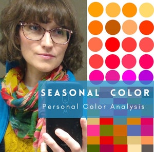 Seasons Passepartout Color Chart Set 40 Colors per Season - Etsy Canada