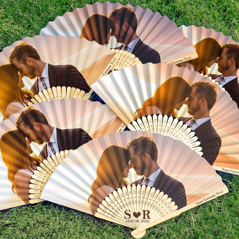 Wedding Battery Fan - Etsy