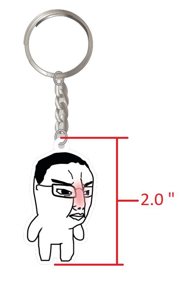 Chuddie Keychain - Etsy
