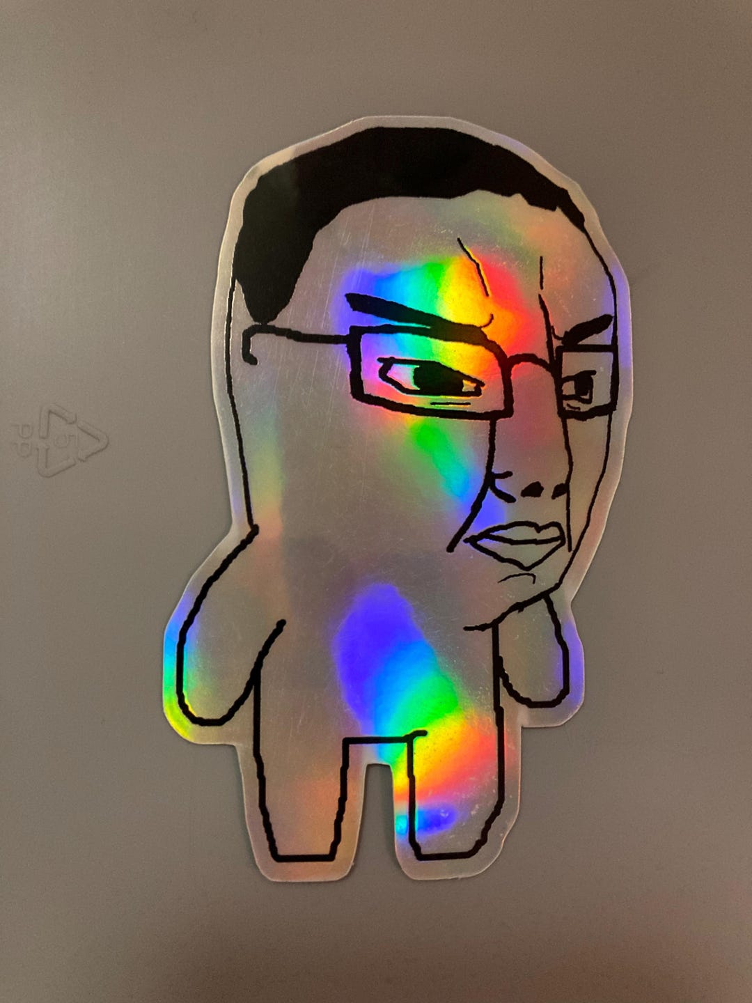 Holographic Chuddie Sticker - Etsy