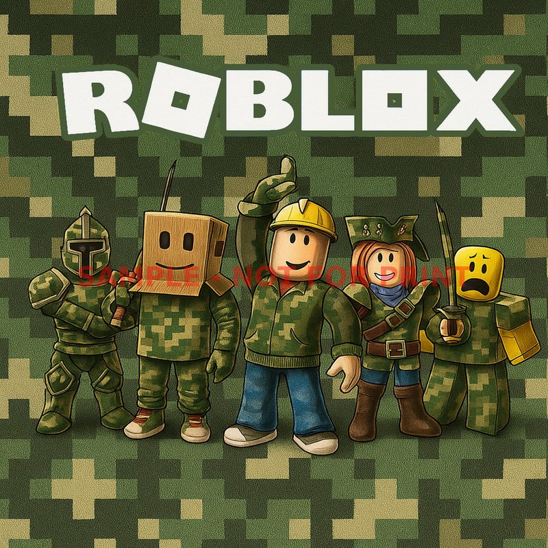 Roblox Poster - Etsy