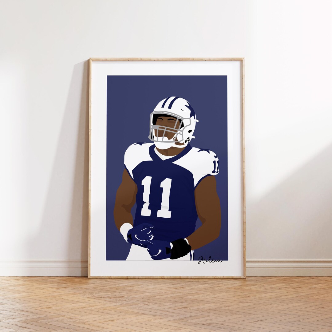 Micah Parsons NFL Poster - Premium Wall Art for Football Fans ...