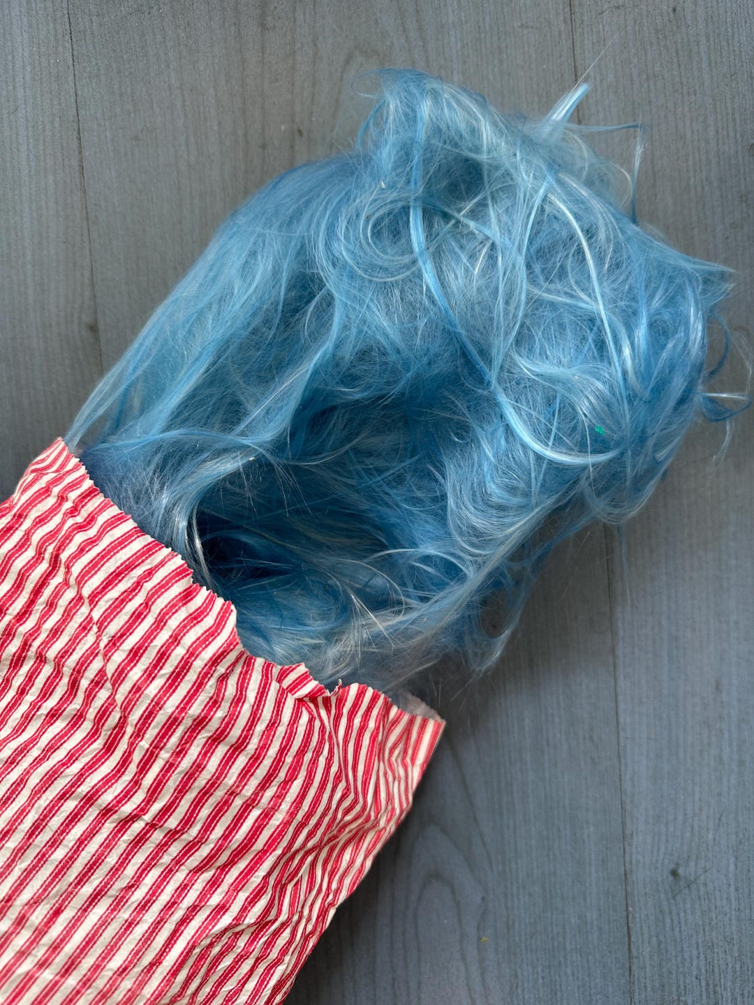 Vintage Blue Angel Hair, Holiday Decoration, Large Amount - Etsy