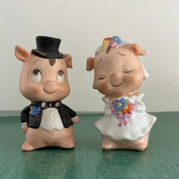 Pig Bride and Groom - Etsy