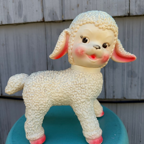 Lamb Squeak Toy - Etsy