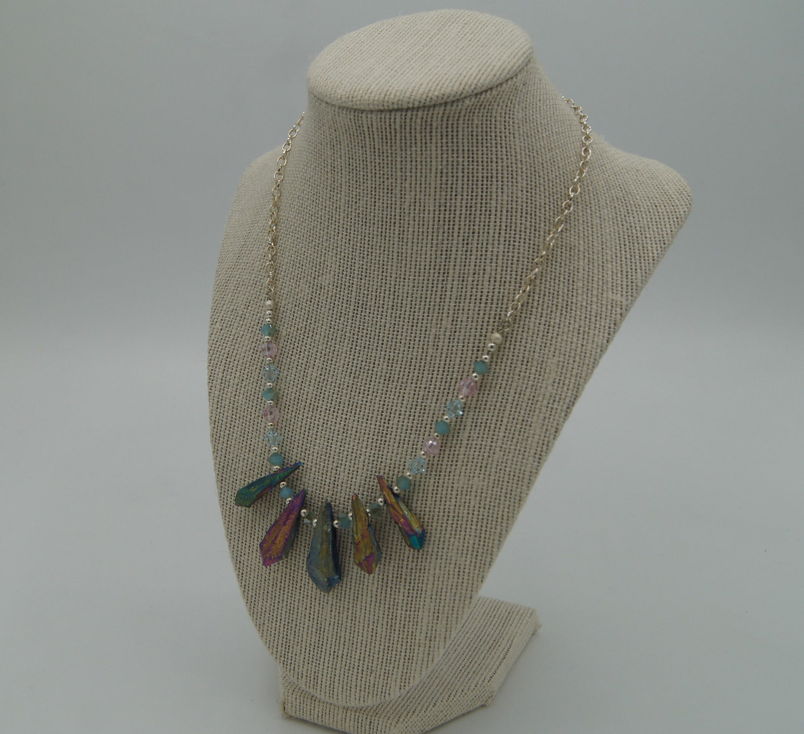 JAGGED SKYLINE Natural Quartz 5 Piece Quartz With Crystals - Etsy