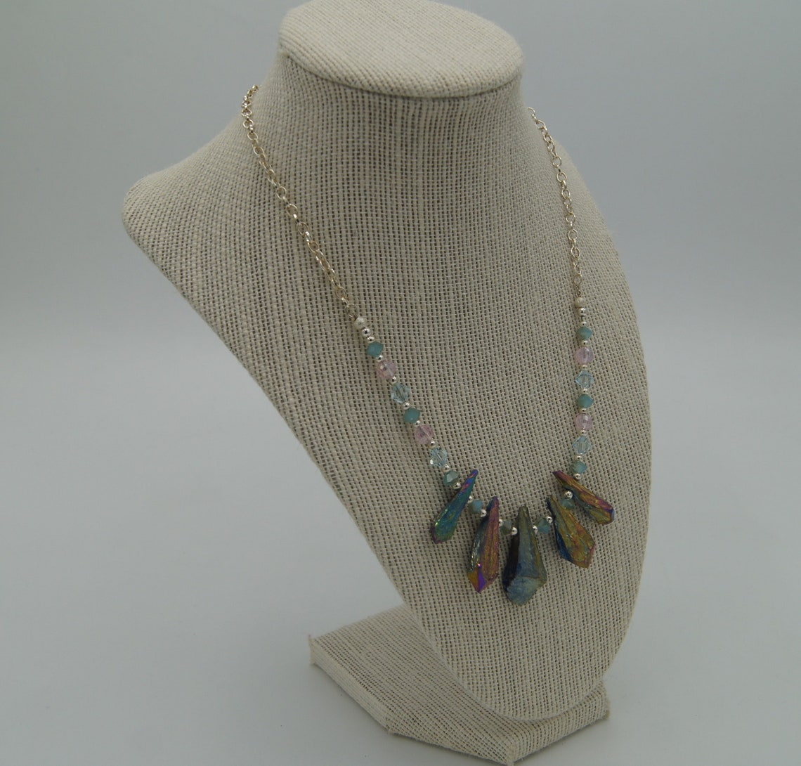 JAGGED SKYLINE Natural Quartz 5 Piece Quartz With Crystals - Etsy