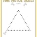 Prek Fine Motor Skills Practice, Tracing, Cutting (PDF & JPG) - Etsy