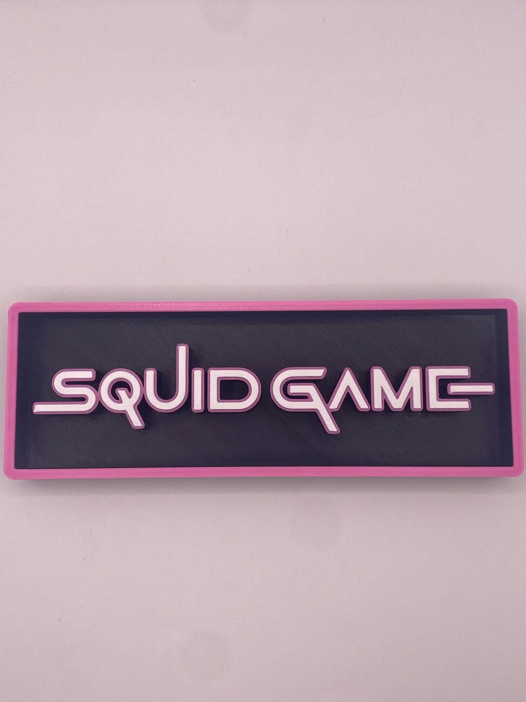 Squid Game 3D Printed Plaque Sign – TV Series Display Decor 220mm X ...