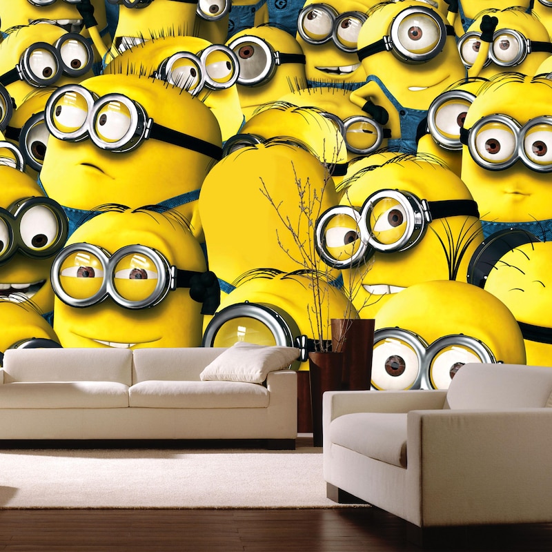 Minion Wall Mural - Etsy