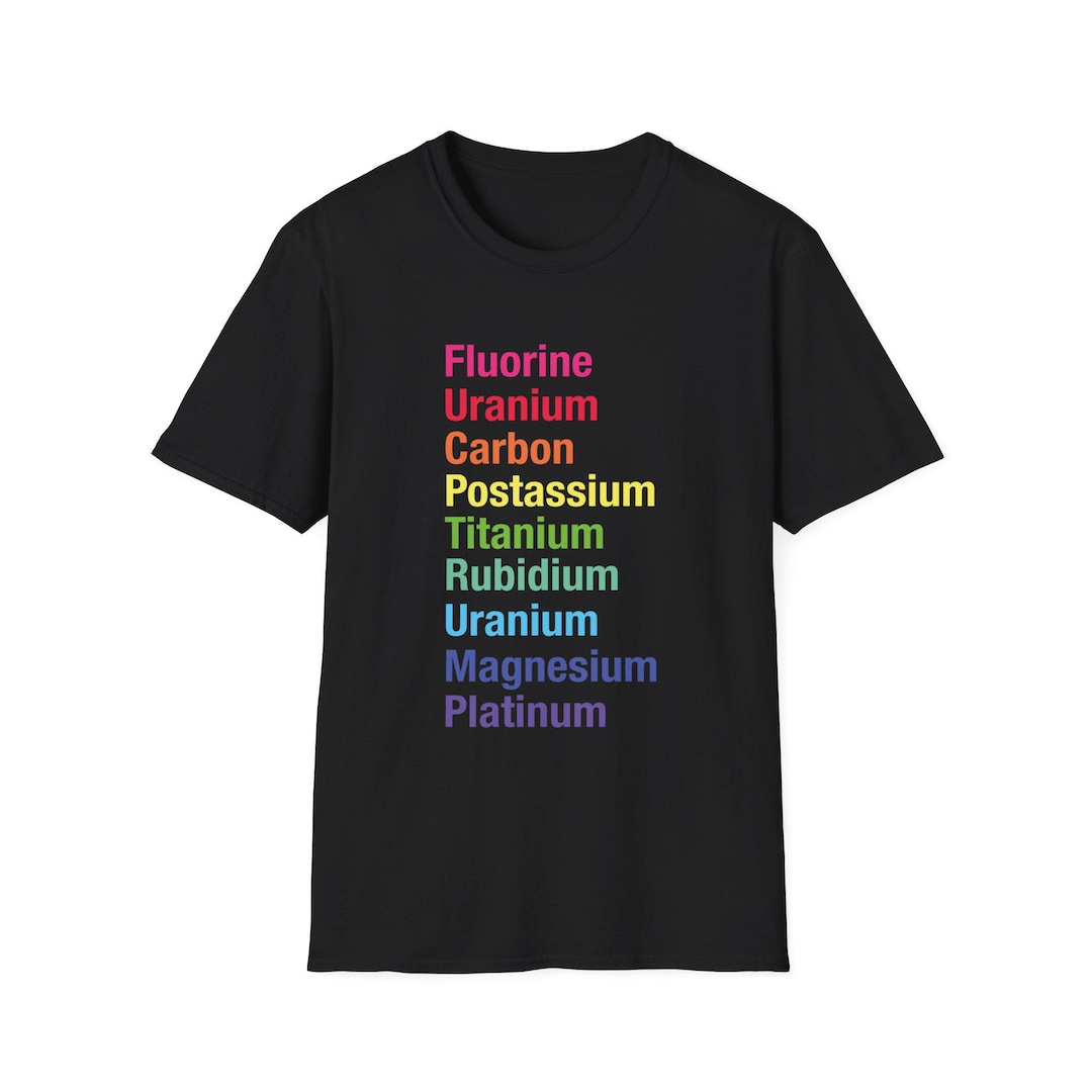 Funny Chemical Element T-shirt: Anti Trump Resist Science Gift - Etsy