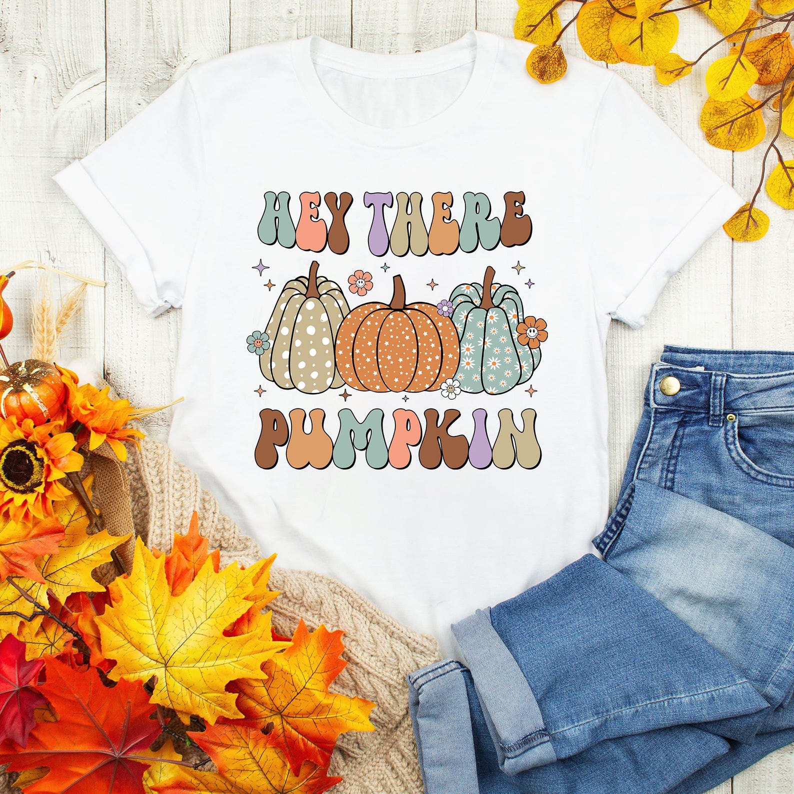 12 Png Groovy Autumn, Groovy Thankful Png, Thankful Vibes, Pumpkin ...