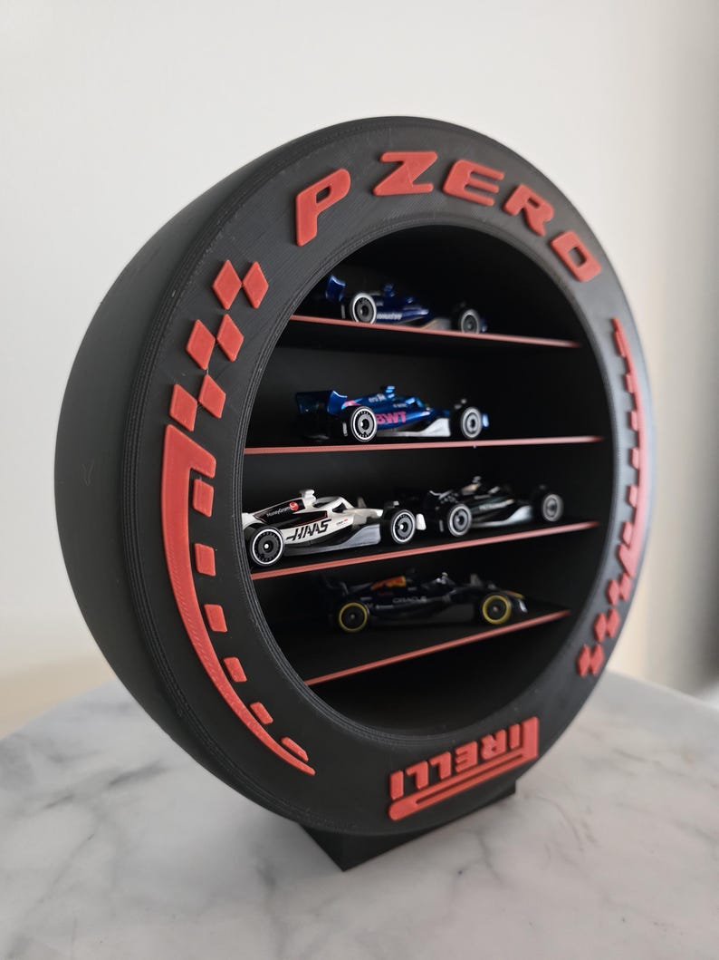 3D Printed F1 Tire Shelf • Racing Fan Display Decor - Etsy Canada