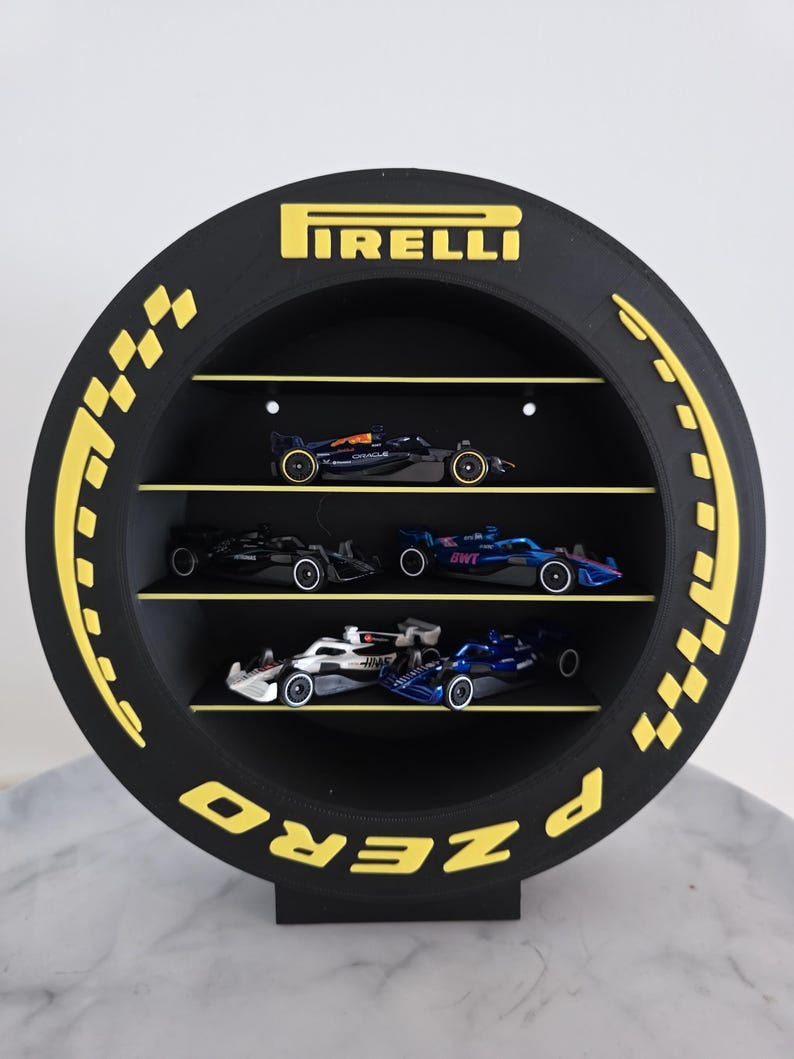 3D Printed F1 Tire Shelf • Racing Fan Display Decor - Etsy Canada