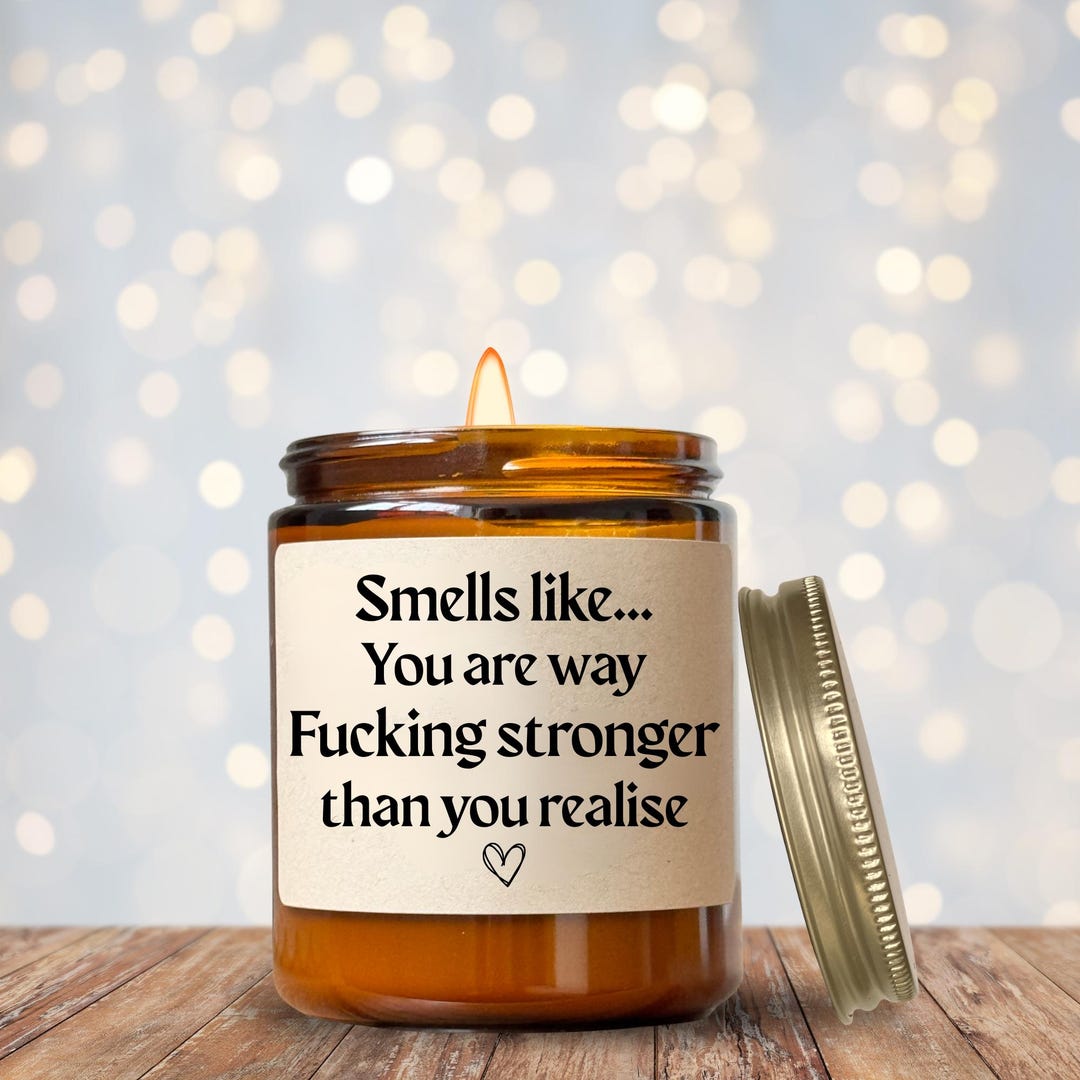 Rude Soy Wax Candle: Inappropriate Funny Gift for Her/him - Etsy