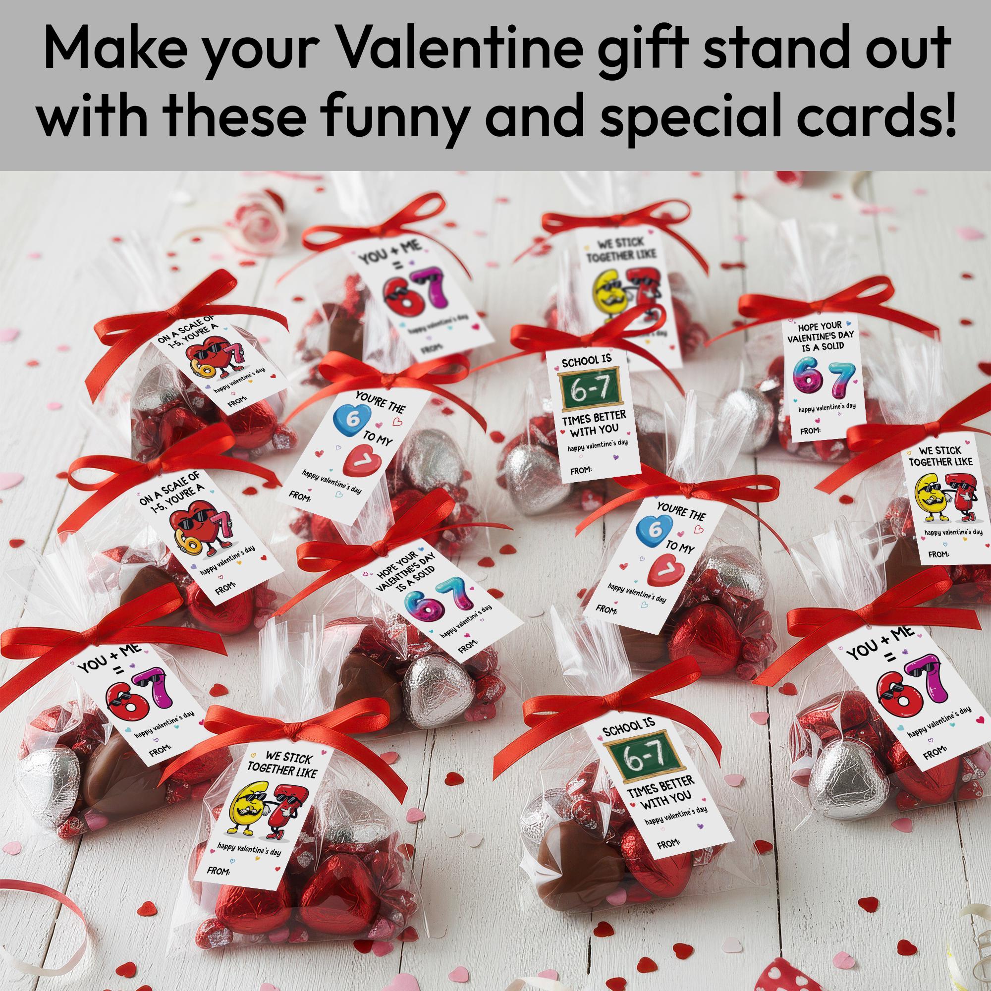 Funny Math Valentine Cards, Classroom Exchange Gift Tags - Etsy