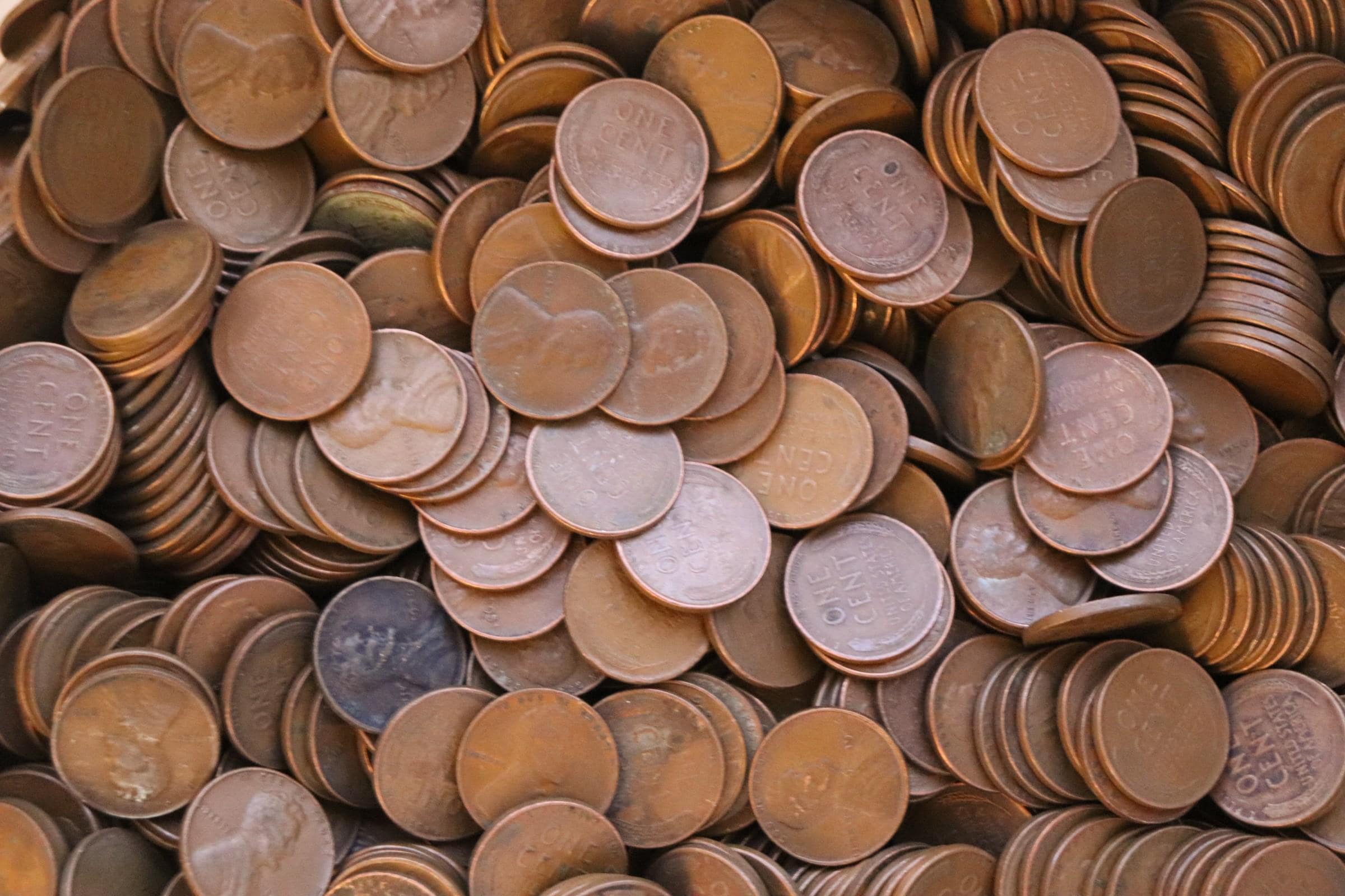Lot of 500 Lincoln Wheat Pennies - Choose How Many! - Etsy