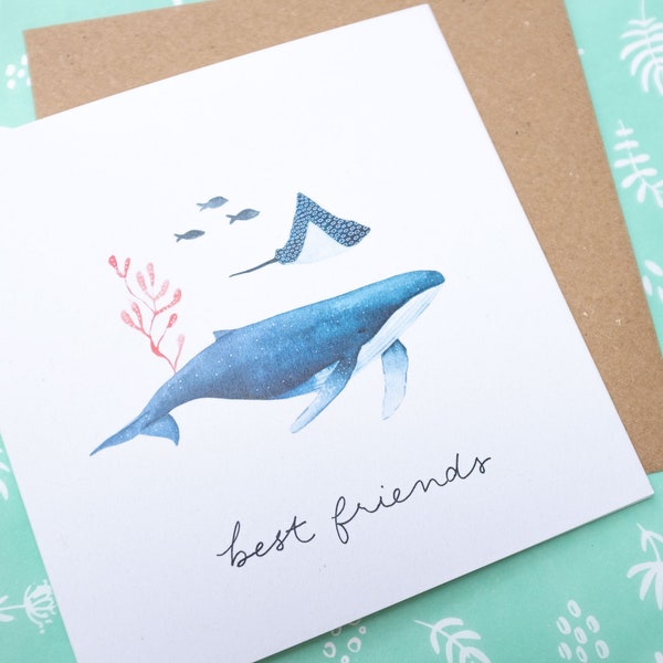 Friendship Card - Etsy