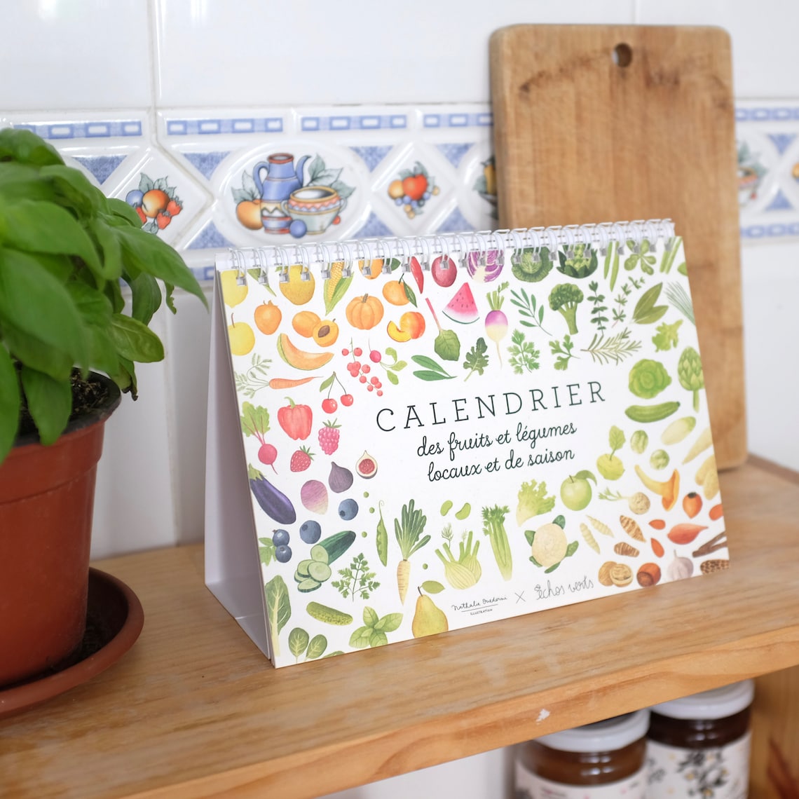Vegetables Calendar Printable Kitchen Calendar Download - Etsy
