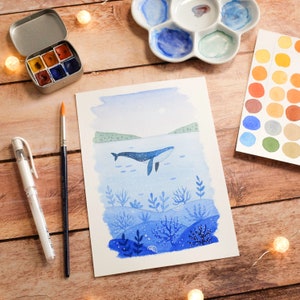 Watercolor Kit, DIY Painting Kit, Watercolor Paint Kit, Artist Kit ...