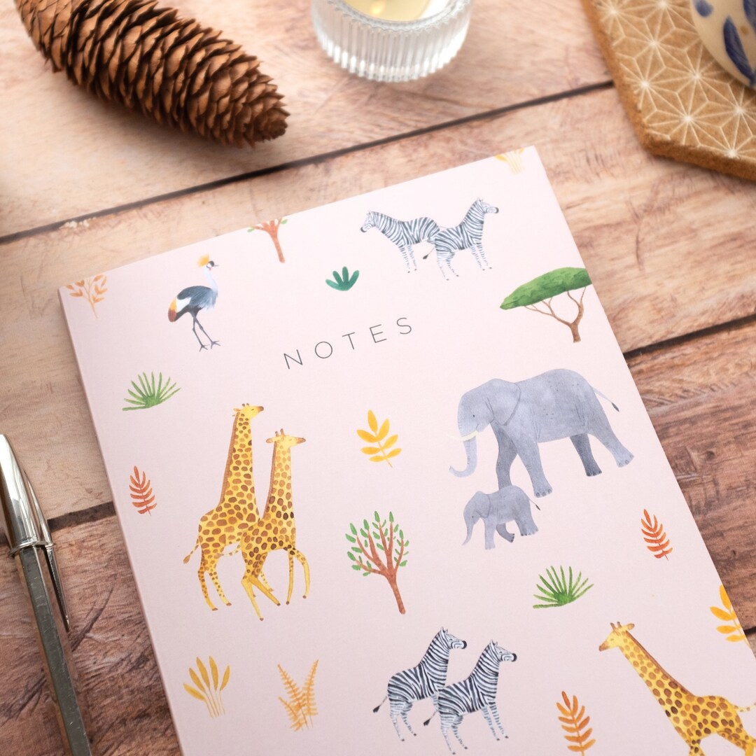 Notebook for Work, A5 Journal, Cute Animal Notebook, Travel Journal ...