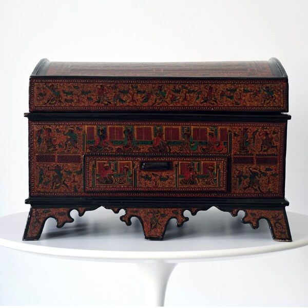 Hand Painted Box - Etsy