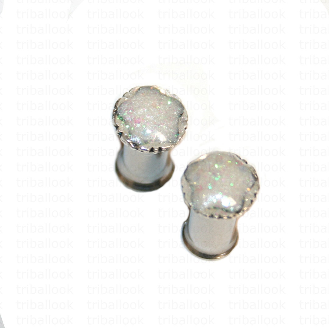 Ears Plug, Ear Gauges, Ear Plugs, Plugs Gauges, Stars White - Etsy