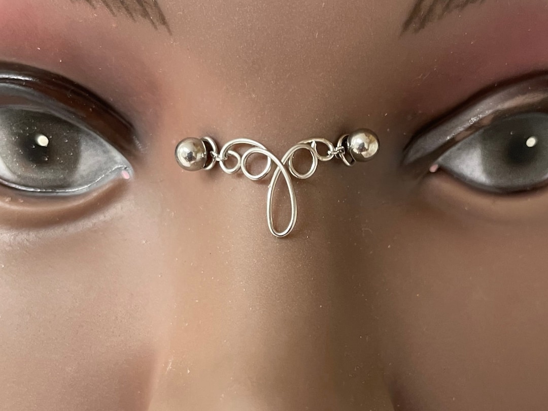 Bridge Piercing Jewelry , Bridge Piercing Barbell, With or Without the ...