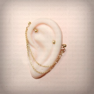 Industrial Barbell, Industrial Piercing, Jewelry, Industrial Bar ...