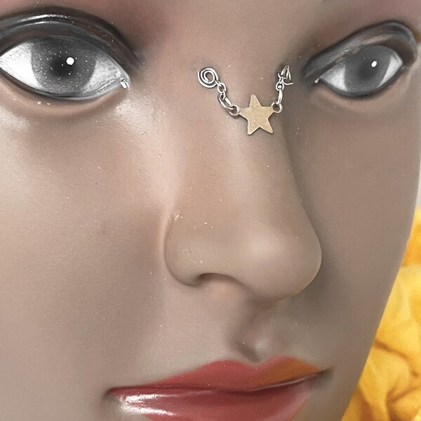 Fake Piercing - Etsy