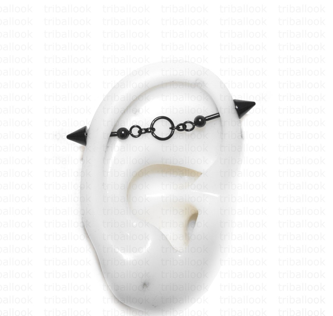 Industrial Barbell, Industrial Piercing, Jewelry, Industrial Bar ...